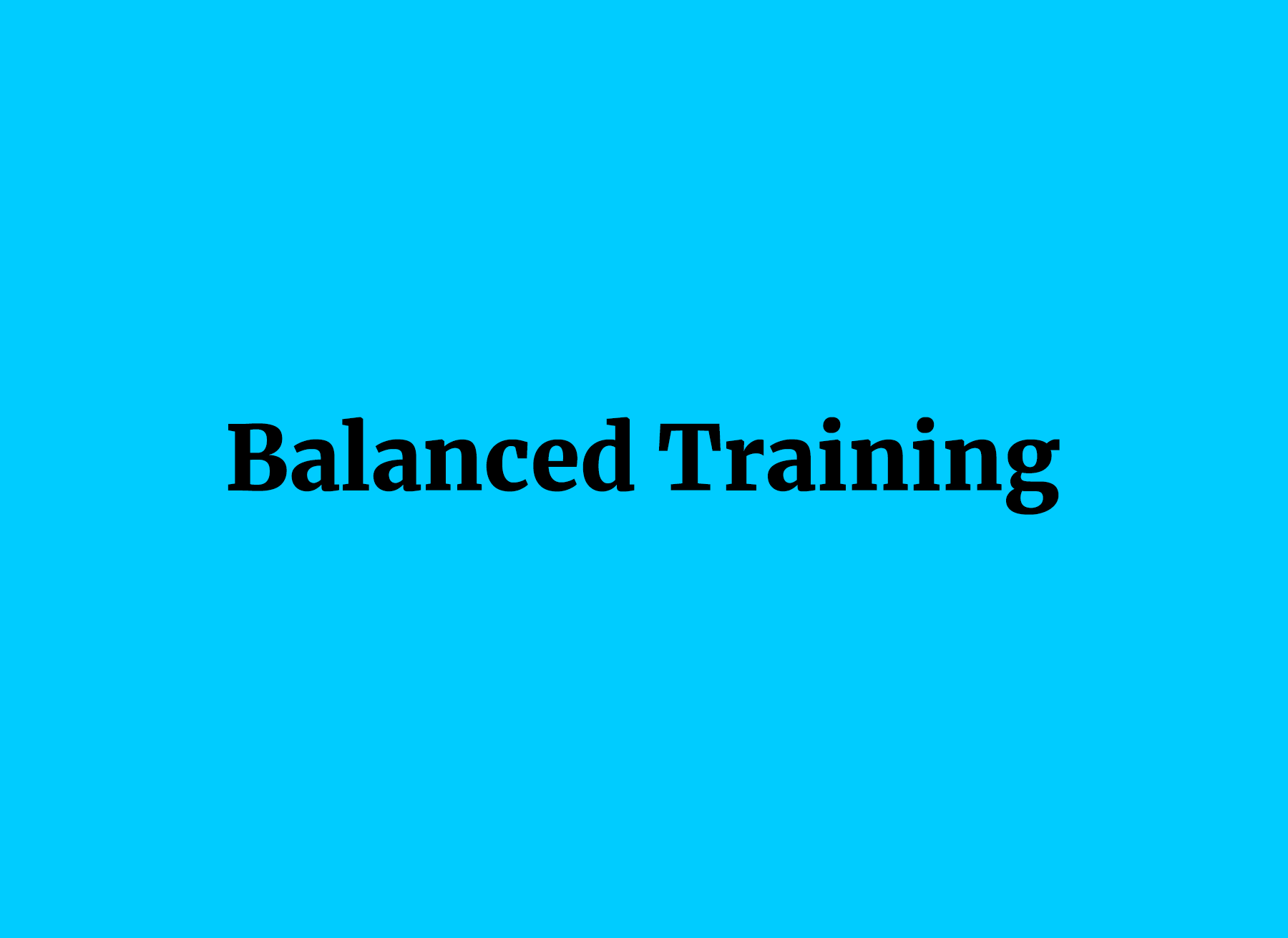 Balanced Training: Top 7 Tips on How to Balance the Short-Term Burden ...