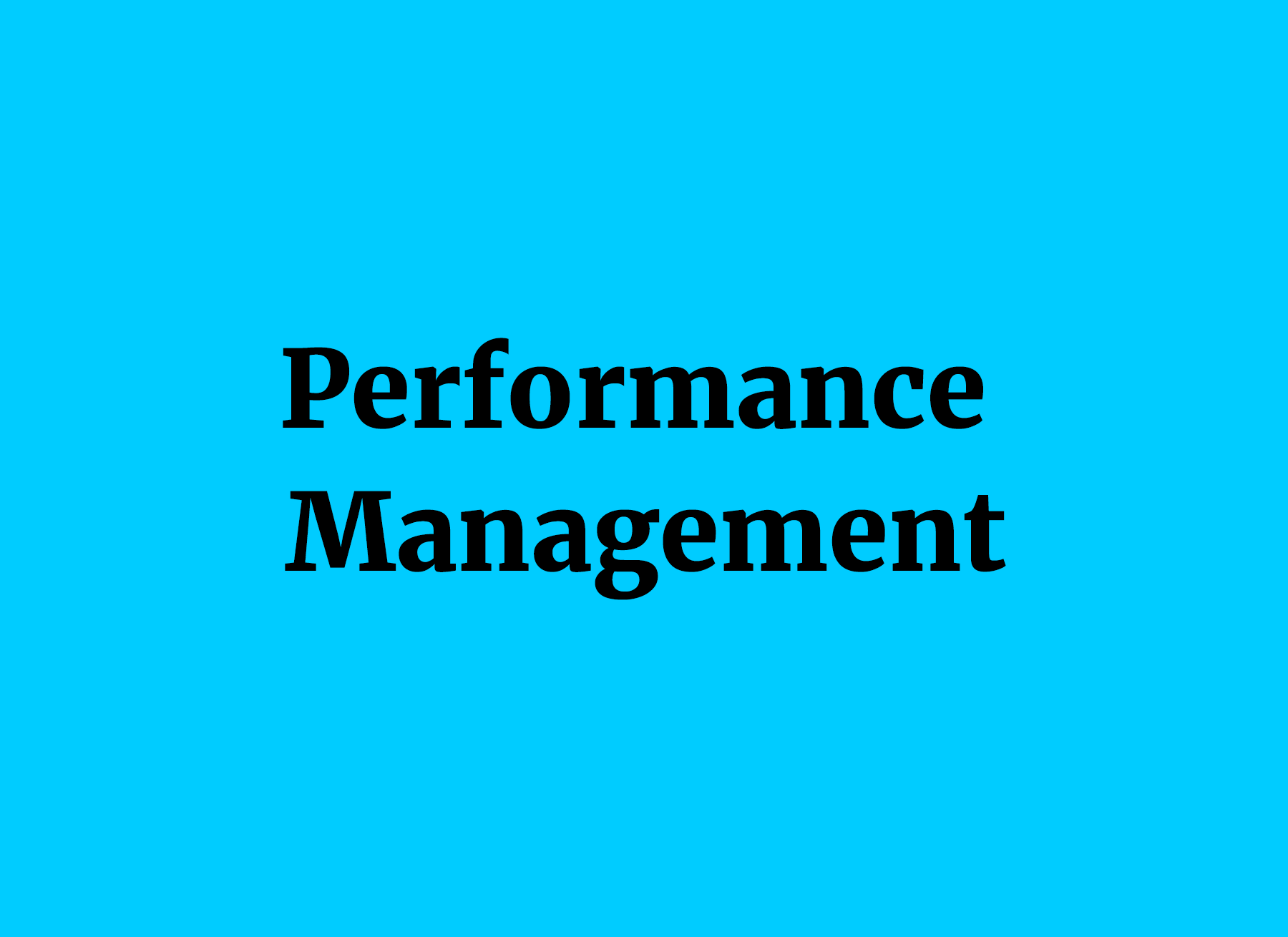 Top 5 Recommendations for Developing a New Performance Management ...
